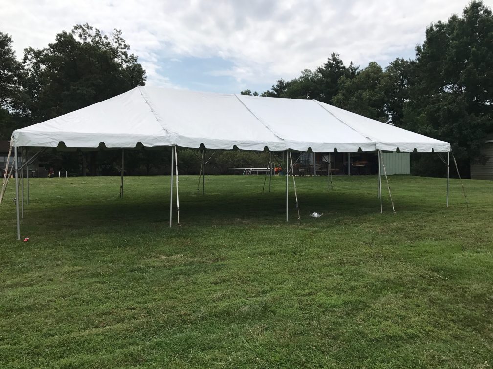 20′ Wide Frame Tents | A to Z Party Rental, Montgomeryville PA