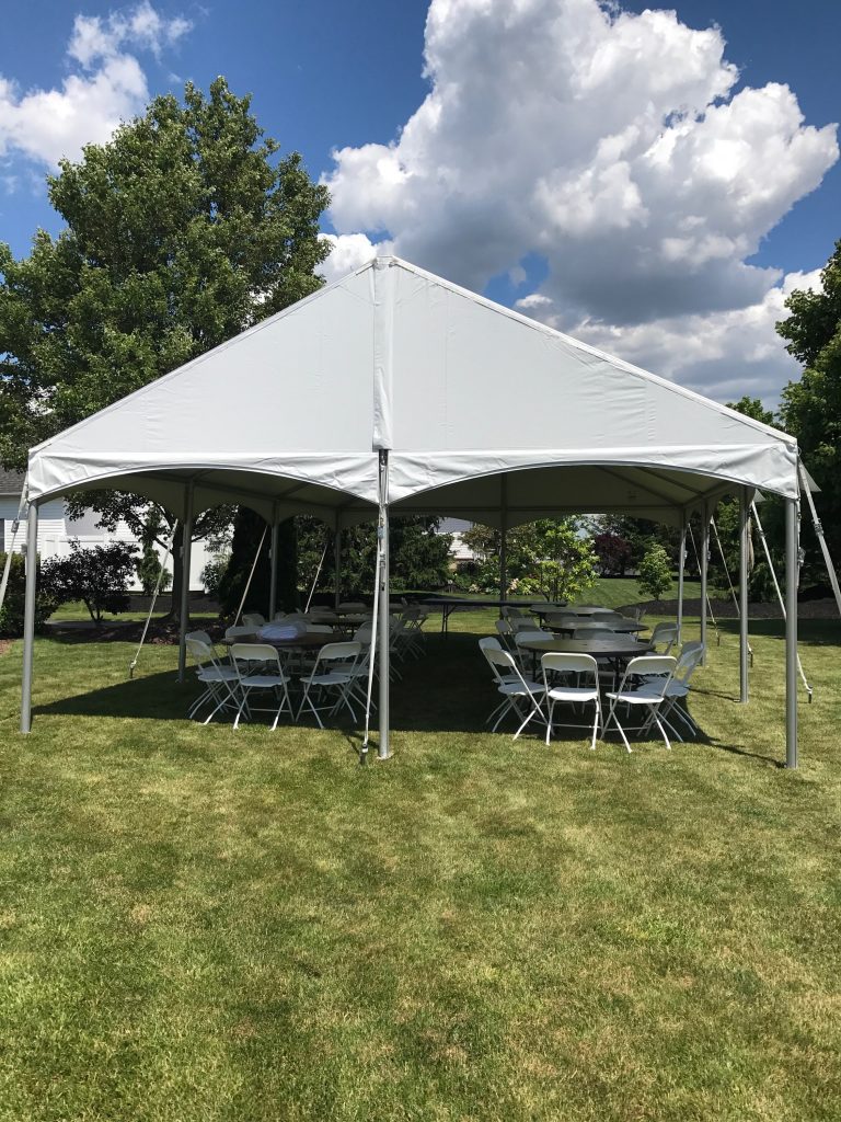20′ Wide Frame Tents | A to Z Party Rental, PA