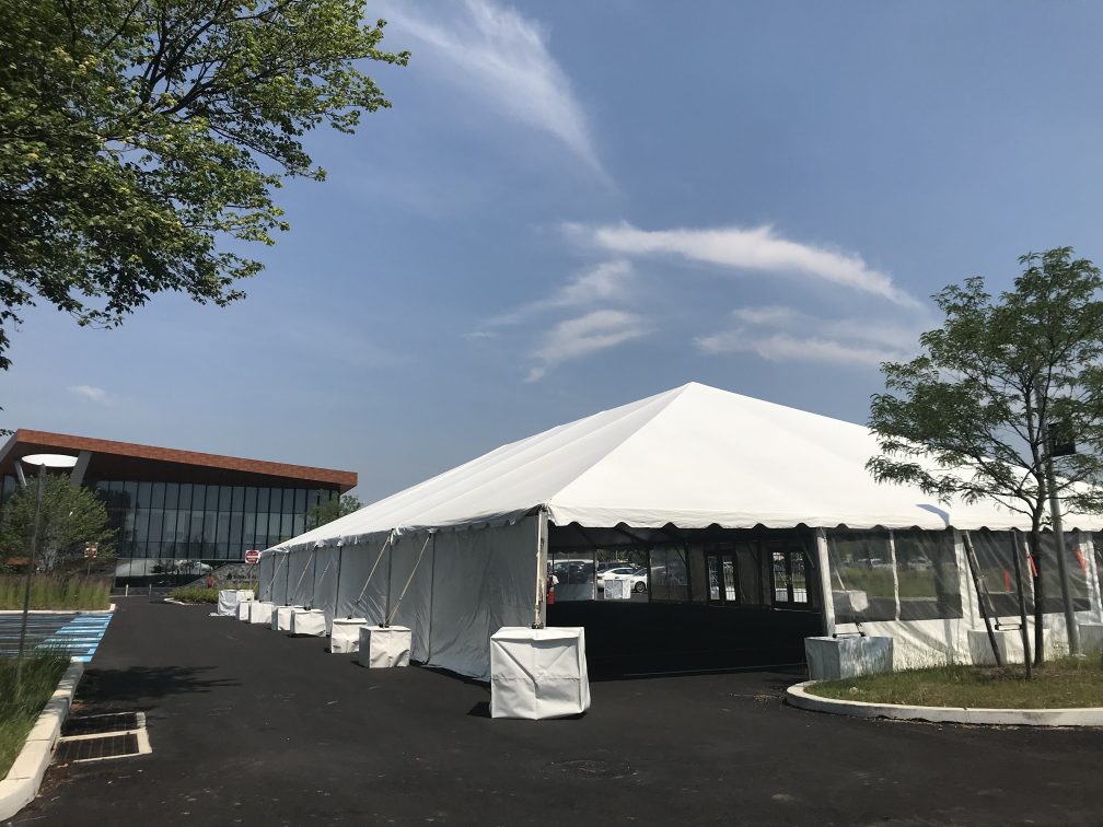 50' Wide Frame Tents | A to Z Party Rental, Montgomeryville PA