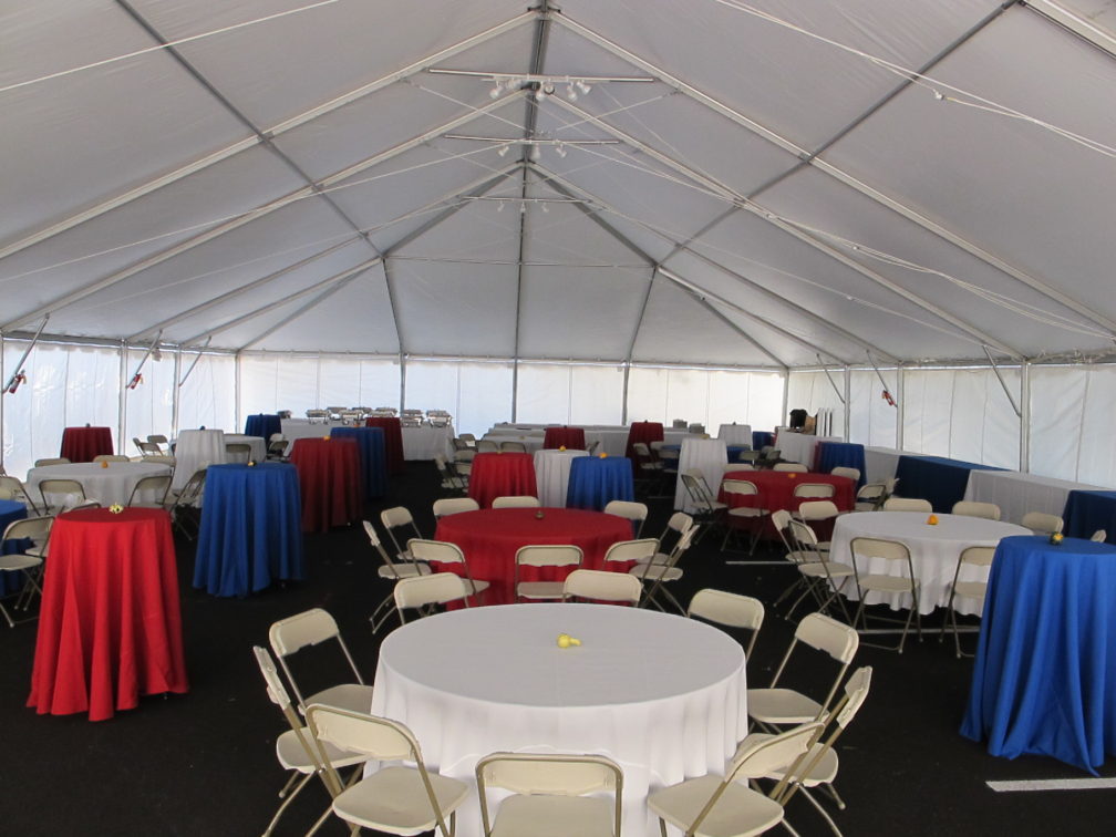50' Wide Frame Tents | A to Z Party Rental, Montgomeryville PA