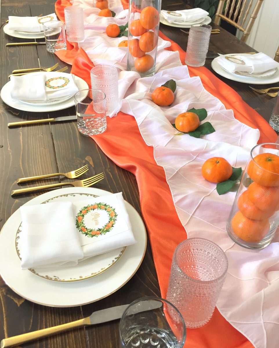 Colors You Can Eat! Colorblocked Summer Tables | A to Z Party Rental ...