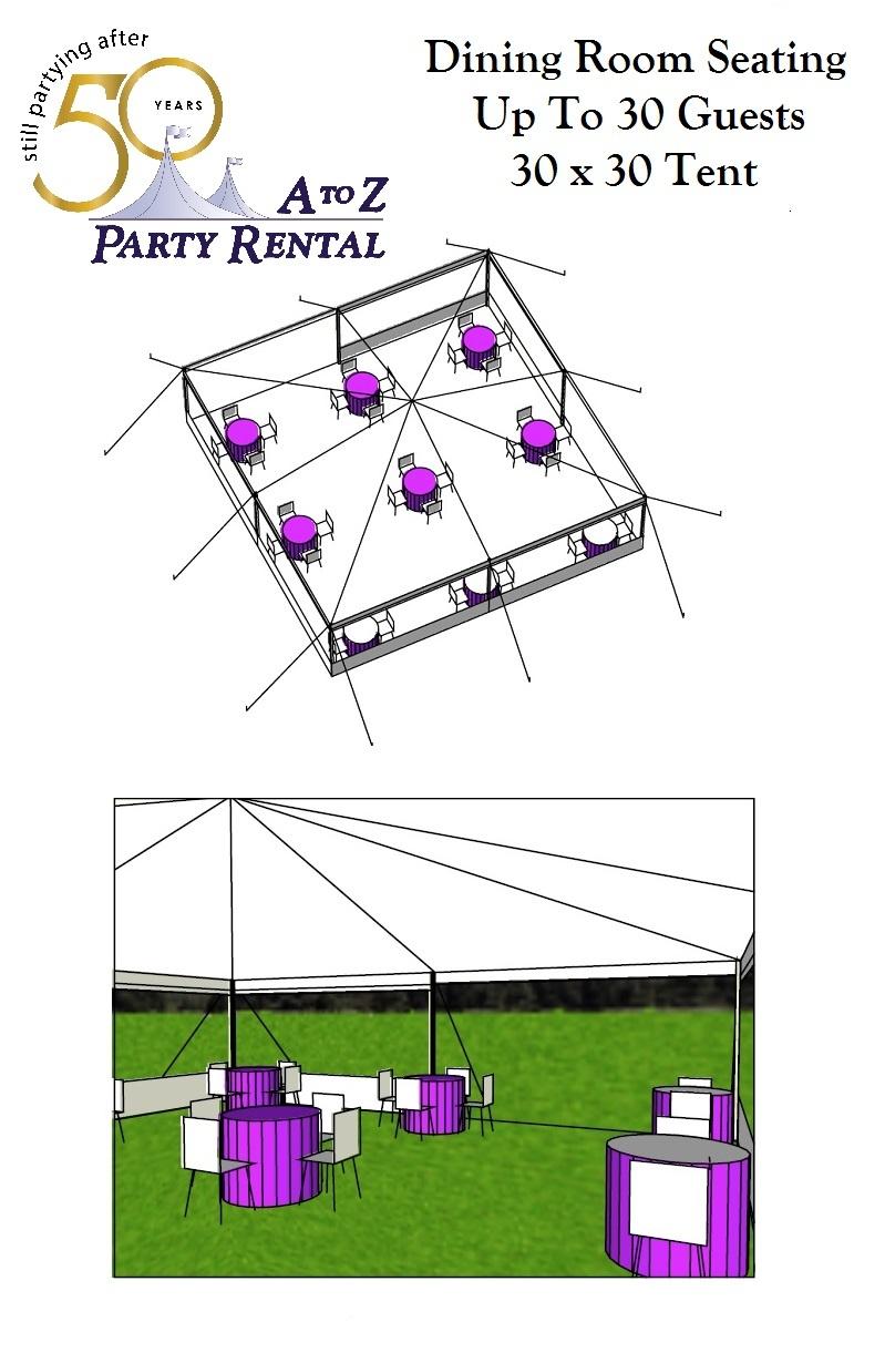 Social Distancing Solutions for Dining and Restaurants | A to Z Party ...