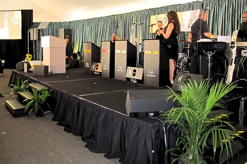 Ad Landing - Stage, Flooring, Crowd Control | A to Z Party Rental ...
